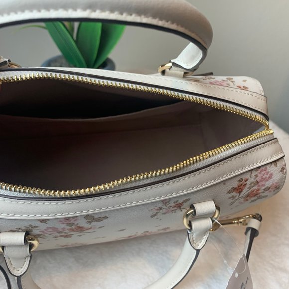 Coach | Bags | Coach Rose Bouquet Rowan Satchel | Poshmark